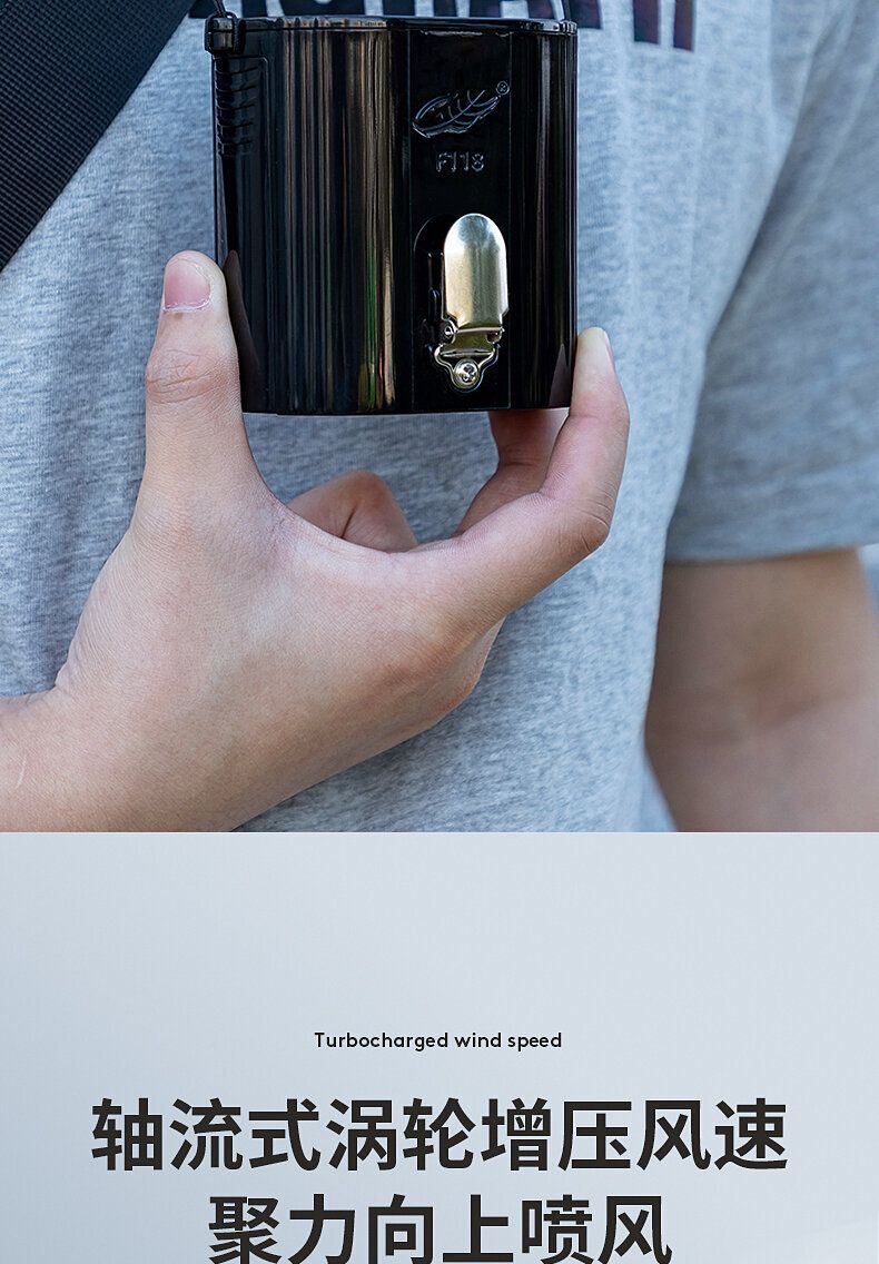 共田 | 芭蕉F118 便攜強風掛腰掛頸風扇 Type-C USB充電 21700可更換電池 | HKTVmall 香港最大網購平台