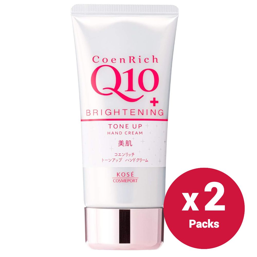 小林製藥 | **Super Sale**CoenRich Q10+ 光澤柔潤 護手霜 (80g x 2) | HKTVmall 香港最大網購平台