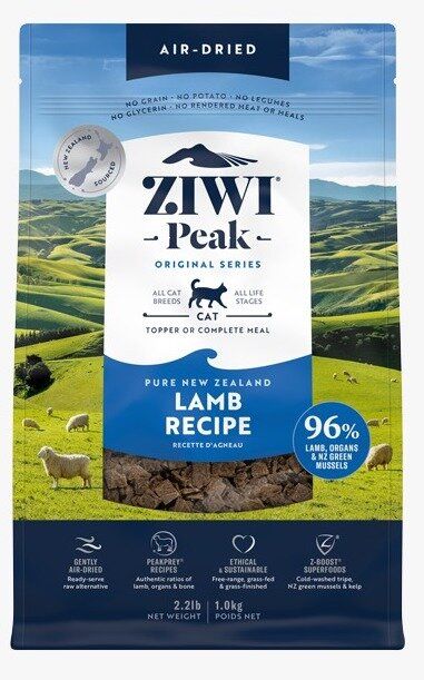 Ziwipeak | ZIWI® 風乾貓糧 - 羊肉配方 (1公斤 / 2.2磅) 595754 | HKTVmall 香港最大網購平台