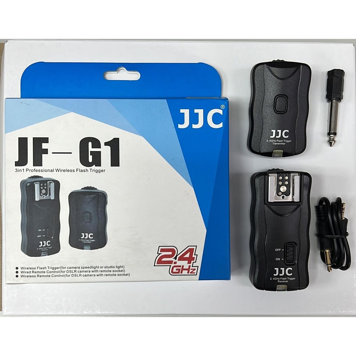 JJC | JJC JF-G1 WIRELESS 3-IN-1 FLASH TRIGGER | HKTVmall 香港最大網購平台