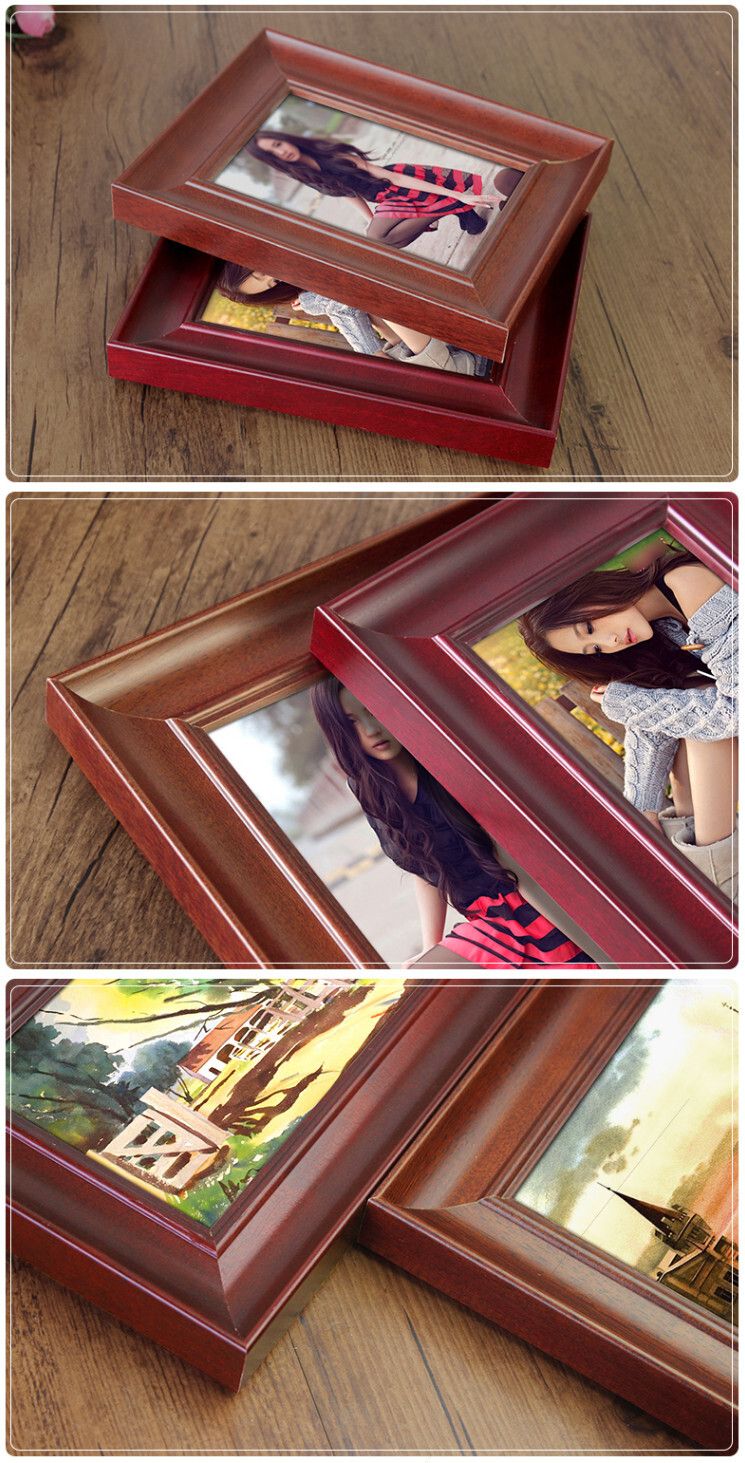 DDS | 兒童照片相框畫框（胡桃木色 7寸【12.7x17.8】CM）#N46_014_544 | HKTVmall 香港最大網購平台