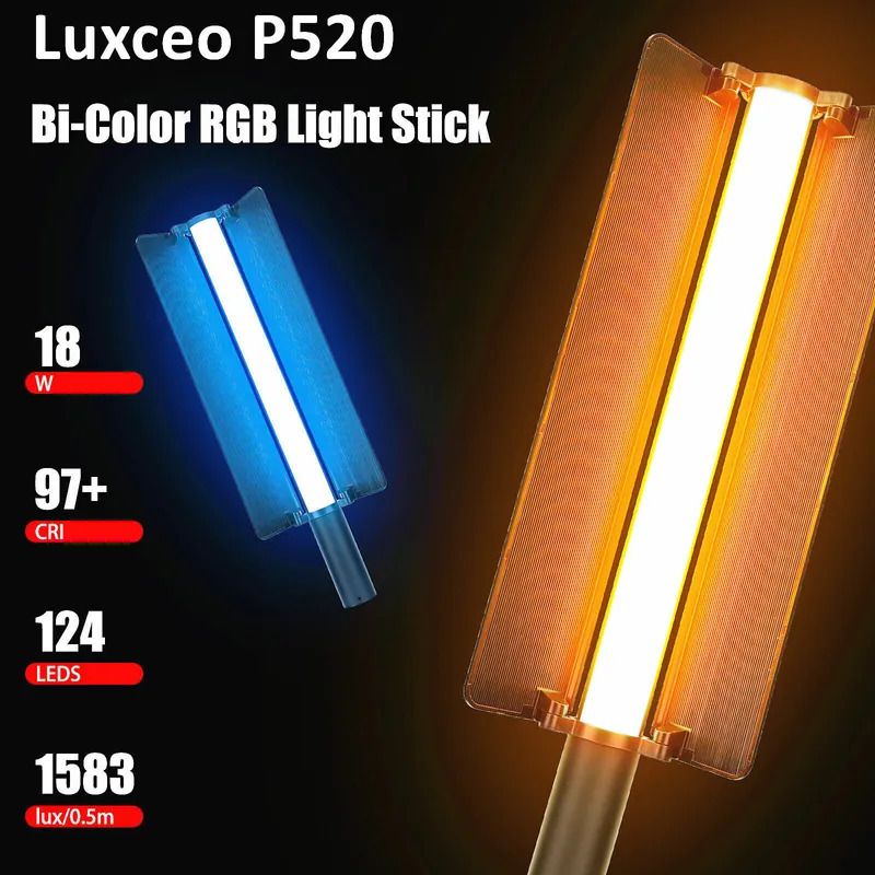 一優生活 | Luxceo P520 RGB LED 攝影補光燈 -香港行貨 | HKTVmall 香港最大網購平台