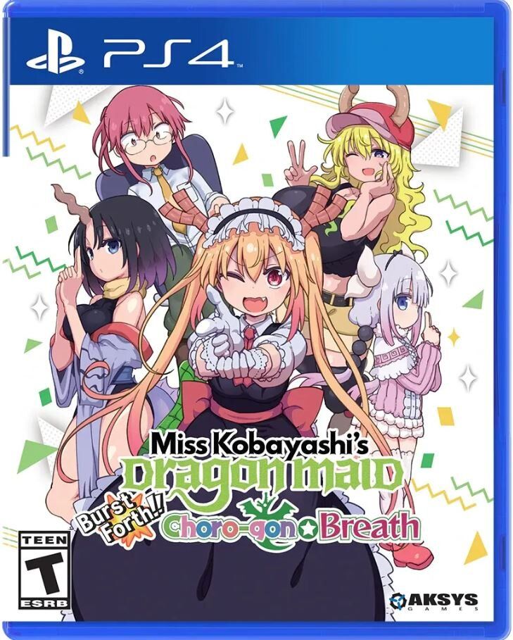 PS4 | PS4 Miss Kobayashi’s Dragon Maid: Sakuretsu!! Chorogon Breath | 小林家的龍女僕 炸裂!! 呆頭龍吐息 (英文版 ...