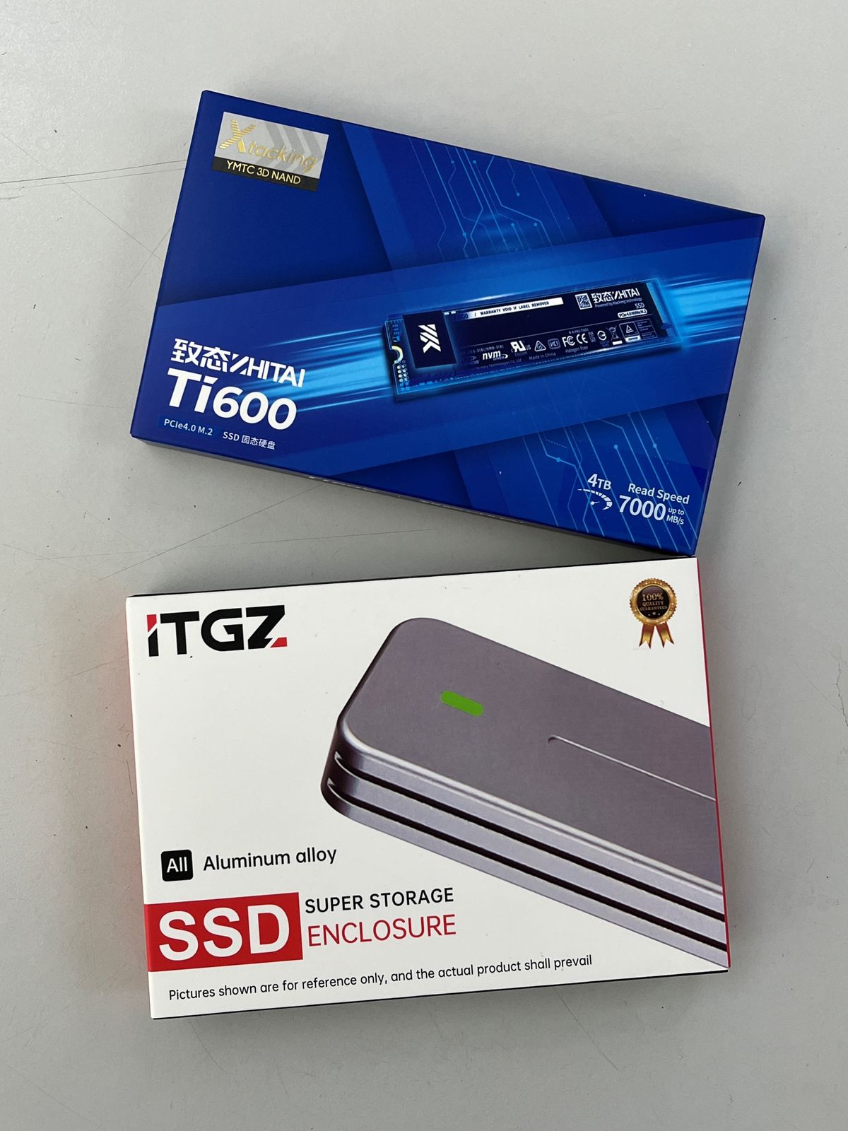 致態 | 長江存儲致態 Ti600 4TB PCIe4.0 x 4 NVME 2.0 M.2 SSD (附上迎新禮品高速 USB 外置 M.2 SSD Case) | HKTVmall 香港最 ...