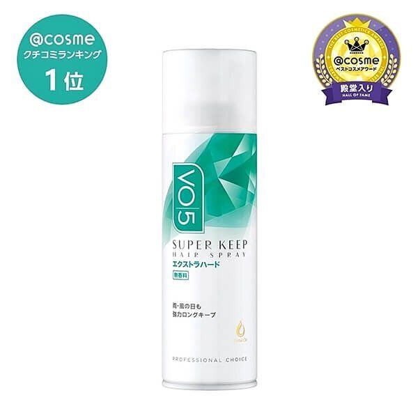 VO5 | 日本正品 自然強效定型噴霧 330g 無香味型 (日本直送平行進口商品) | HKTVmall 香港最大網購平台