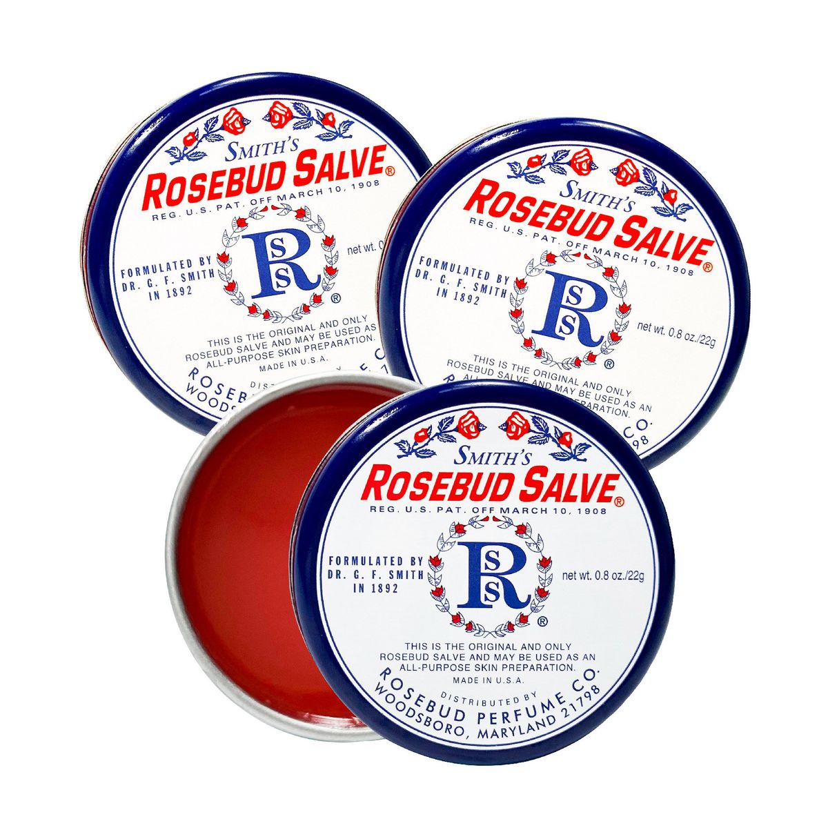 Smith's Rosebud' | Smith's Rosebud【Official】Original Salve 0.8oz/22g x3 ...