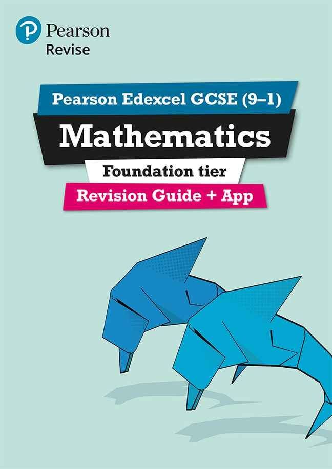 培生 | Pearson REVISE Edexcel GCSE (9-1) Maths Foundation Revision Guide ...