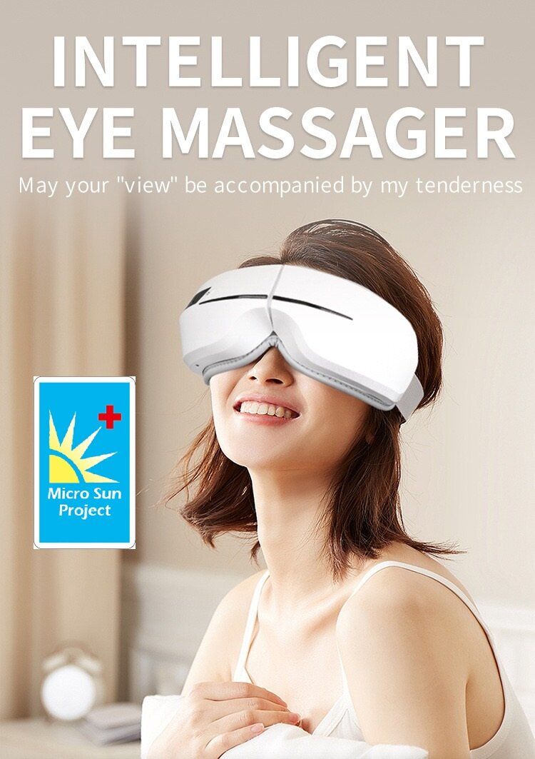 Micro Sun | Micro Sun - 眼部熱敷氣壓穴位按摩器（USB充電）（預防及改善近視） | HKTVmall 香港最大網購平台