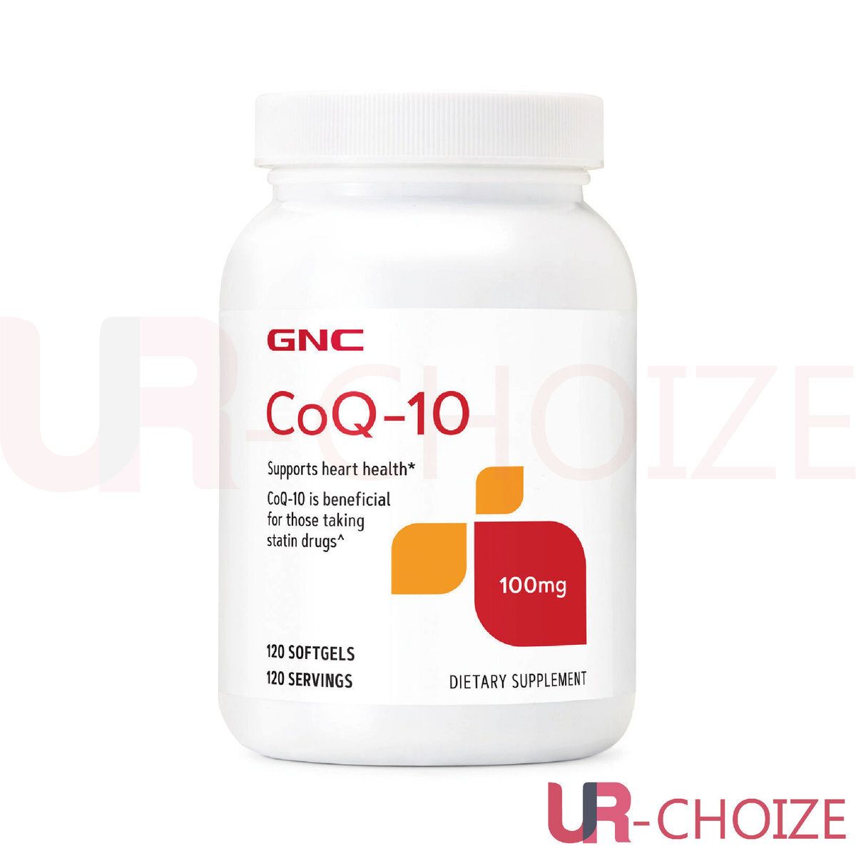 GNC | 輔酶Q10精華膠囊 100MG（120粒）（8330）（平行進口） | HKTVmall 香港最大網購平台
