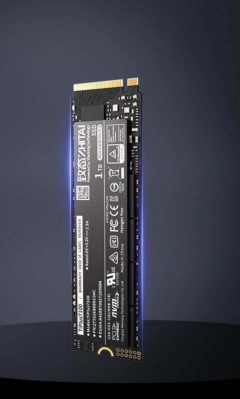 致態 | 長江存儲致態 TiPlus 7100 1TB NVMe M.2 PCIe 4.0 x 4 SSD | HKTVmall 香港最大網購平台