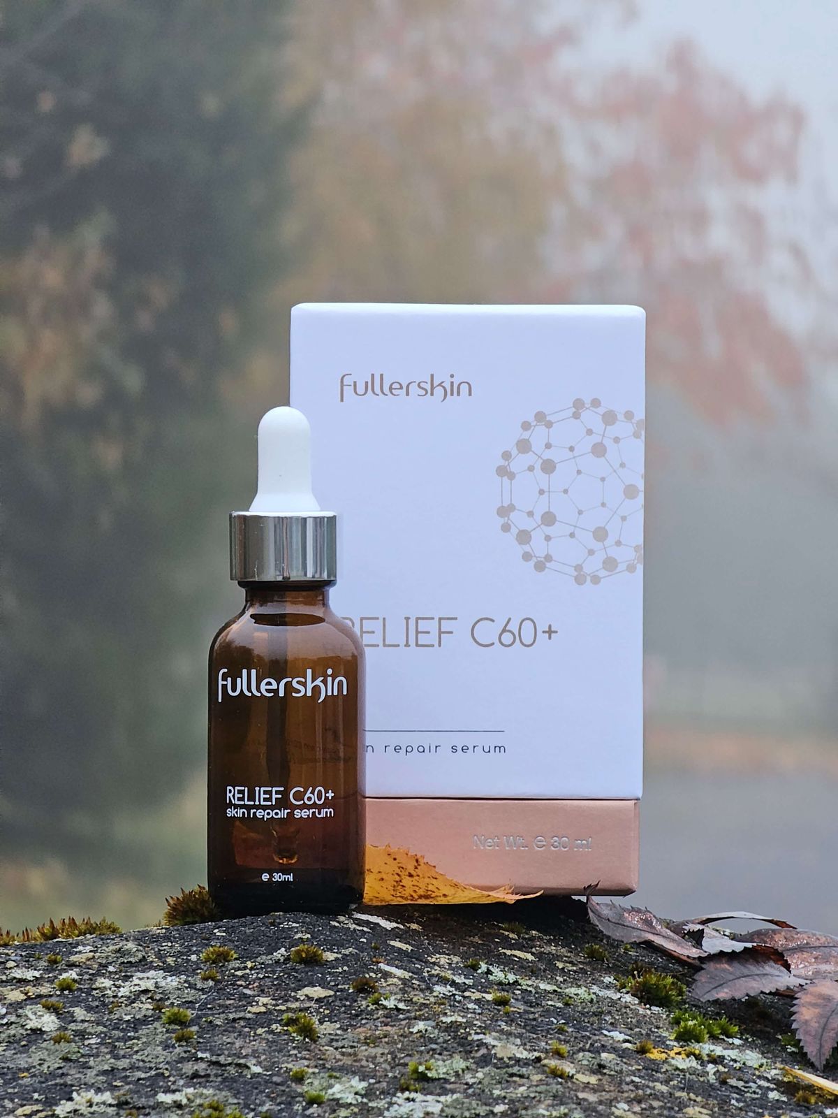 Fuller Skin | RELIEF C60+ 肌膚修復精華素 30毫升 | HKTVmall 香港最大網購平台