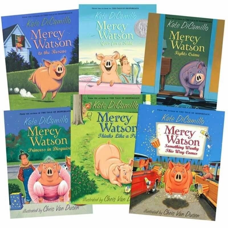 Candlewick Press | 【暢銷彩色故事系列】 Mercy Watson Book Set: Adventures of a ...