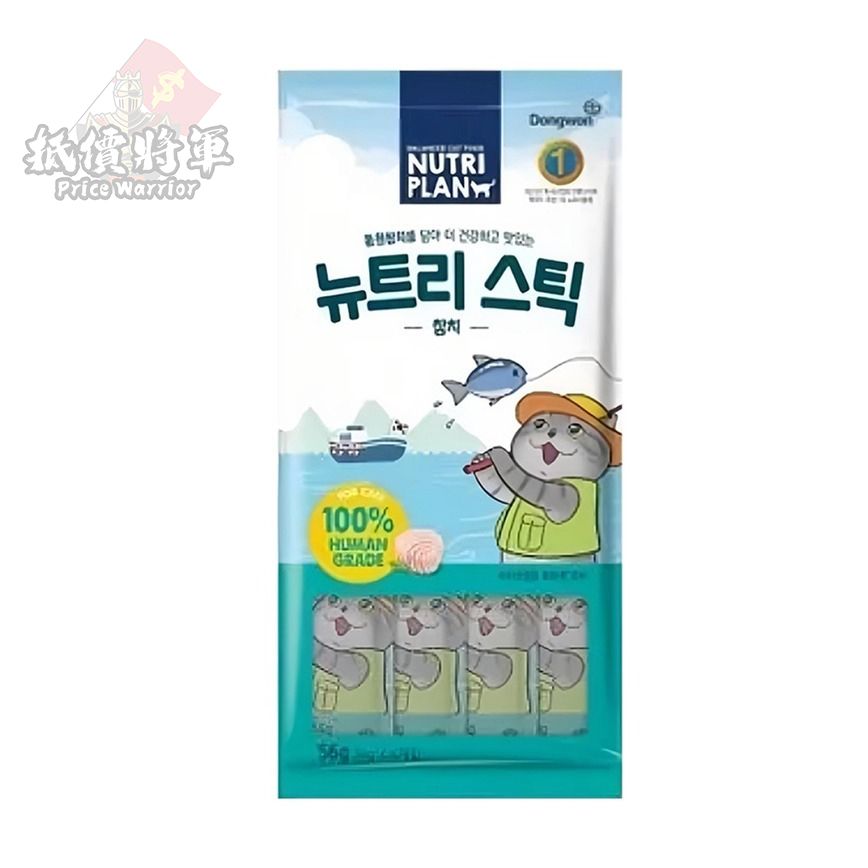 NUTRI PLAN | Nutriplan 營養企劃 貓小食 韓國肉泥餐包 吞拿魚 14g (64800) (FK CIAO) | HKTVmall 香港最大網購平台