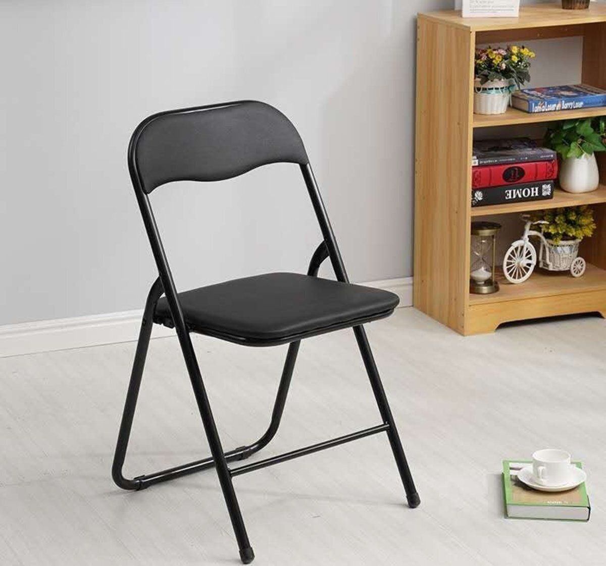 DDS | 時尚彩色摺椅（加固木板底座後連腿黑色）#DDS | HKTVmall 香港最大網購平台