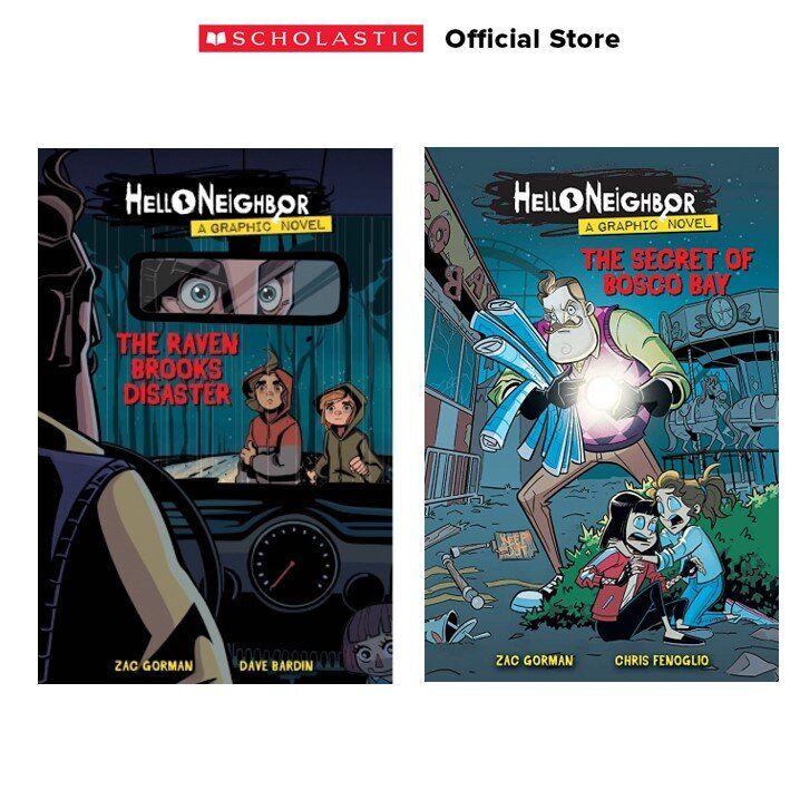 SCHOLASTIC | HELLO NEIGHBOR GRAPHIC NOVEL SET #1-2 | HKTVmall 香港最大網購平台