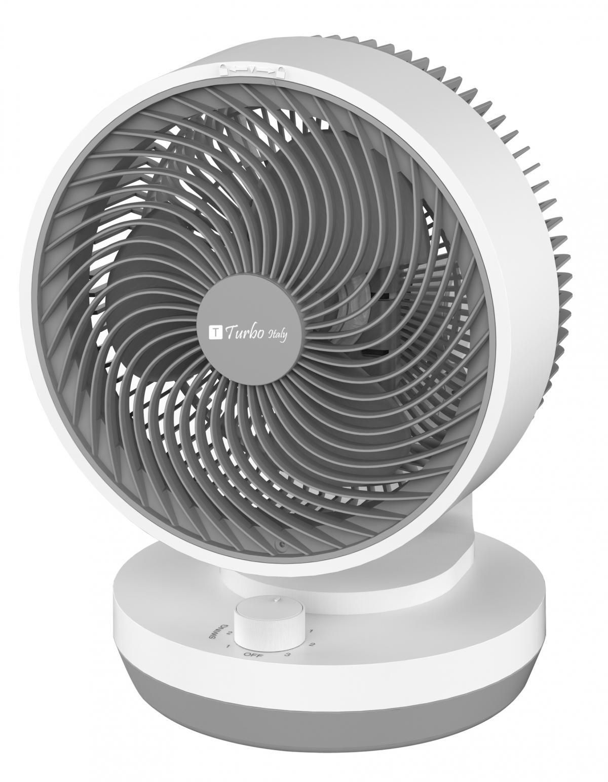 Turbo Italy | TDF-09M.B 9-Inch Super Powerful Wind Speed Circulating ...