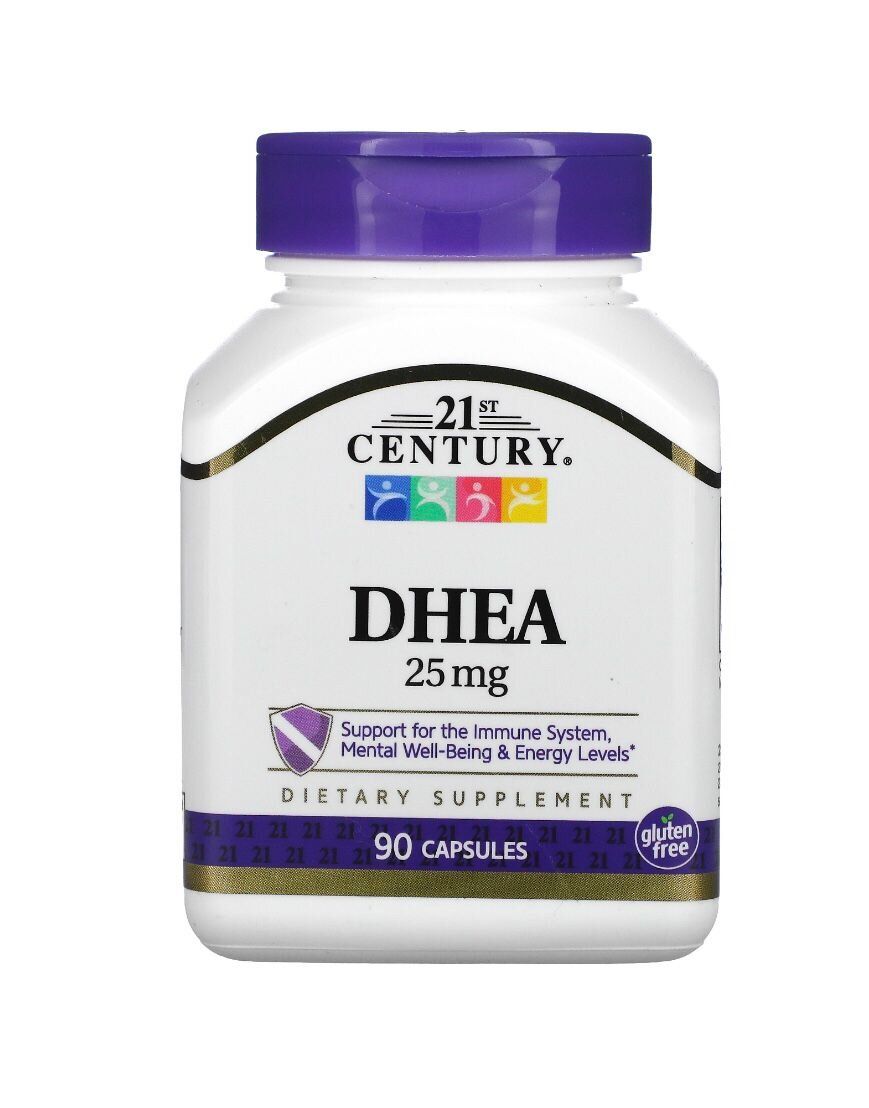 21st Century | DHEA脫氫表雄酮25毫克，90粒膠囊 （參考日期：12/2025） | HKTVmall 香港最大網購平台