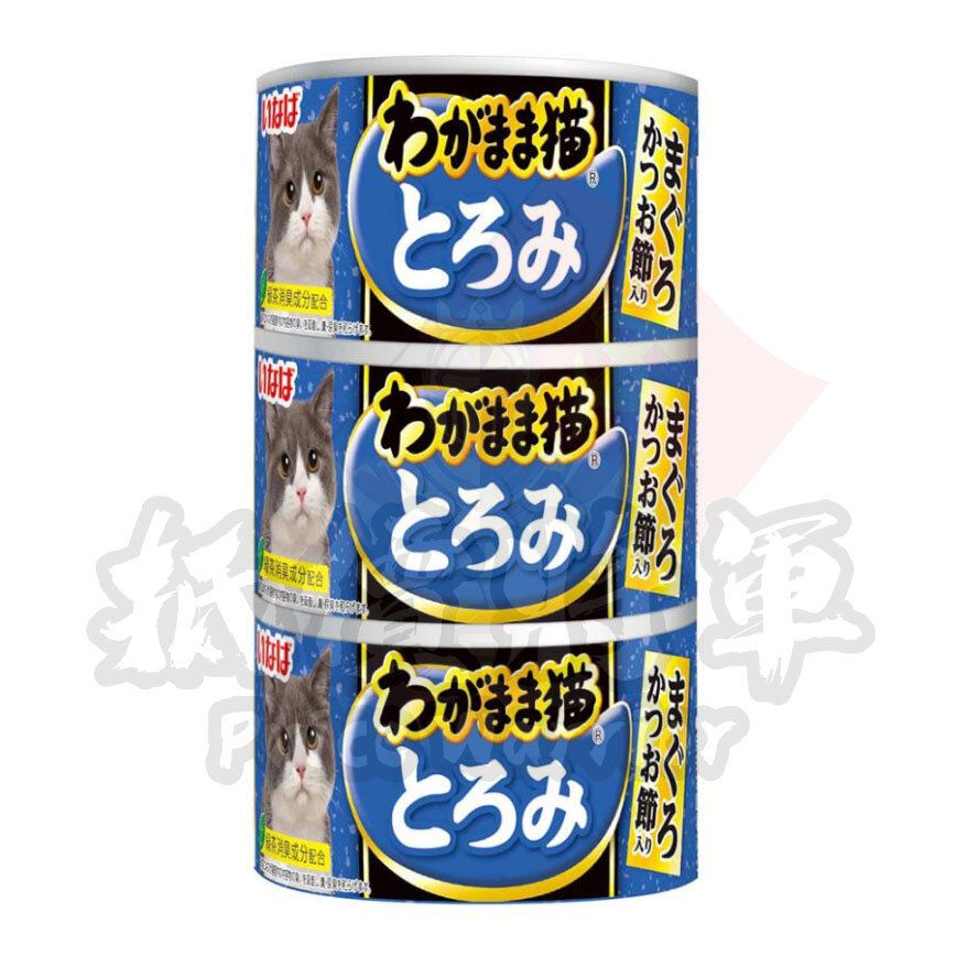 INABA | 貓罐頭 とろみ 金槍魚及鰹魚節 140G 3罐入 | HKTVmall 香港最大網購平台