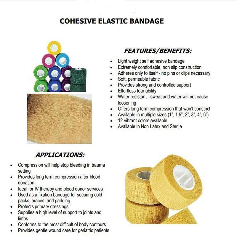 MasterTool | 自黏彈性繃帶 (7.5厘米闊 x 4.5米長) 膚色 FDA Approved | HKTVmall 香港最大網購平台