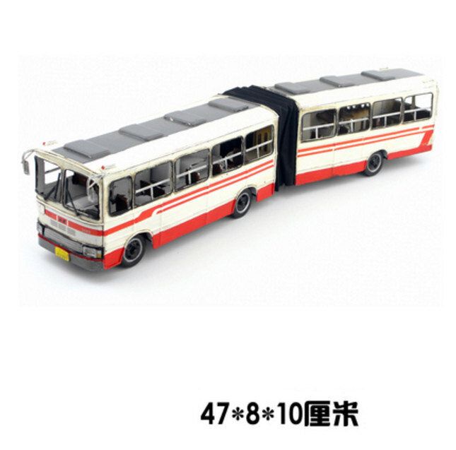 Others | 復古無軌電車模型擺件(BK670紅色 47*8*10CM) | HKTVmall 香港最大網購平台