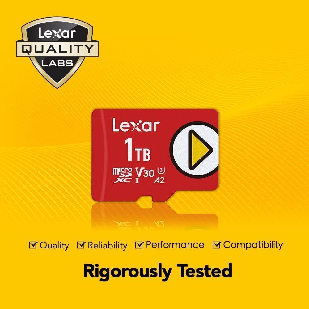 LEXAR | 雷克沙 1TB PLAY microSDXC UHS-I 記憶卡(150MB/S) C10 U3 V30 A2 ...