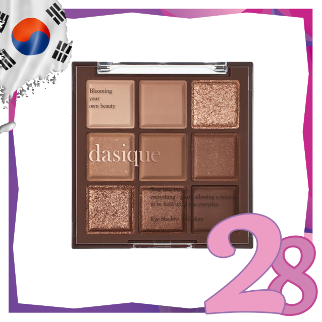 dasique | *九宮格眼影盤(#11 Chocolate Fudge )(8809581531680) [平行進口 ...