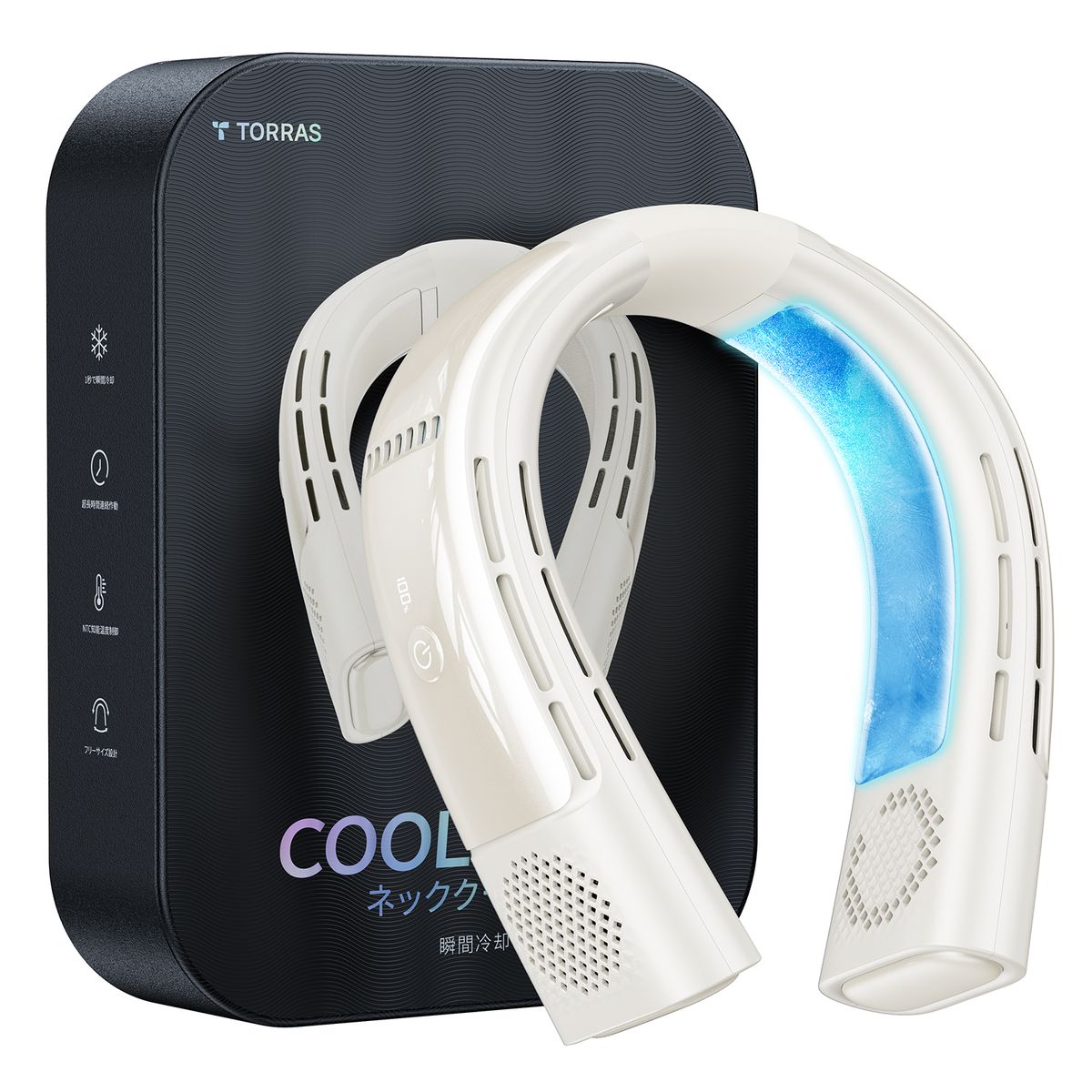 TORRAS | TORRAS COOLIFY 2S Smart Wearable Neck Air Conditioner, White | HKTVmall The Largest HK ...