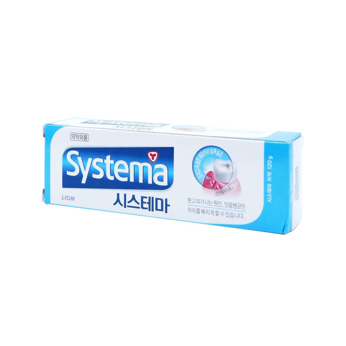 獅王 | 韓國獅王CJ Lion Systema 防敏抗炎牙膏 120g | HKTVmall 香港最大網購平台