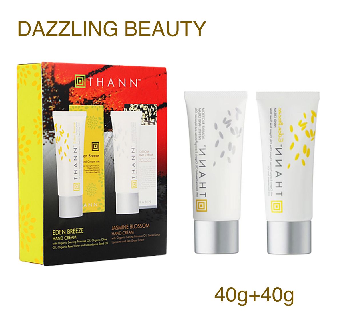 THANN | THANN 伊甸園護手霜 茉莉花護手霜套裝 40g+40g | HKTVmall 香港最大網購平台