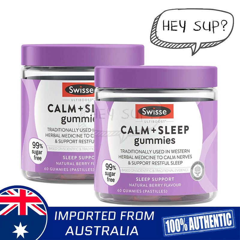 Swisse | Ultiboost 鎮靜及助眠軟糖 60粒 x 2 - 天然莓果味 | HKTVmall 香港最大網購平台