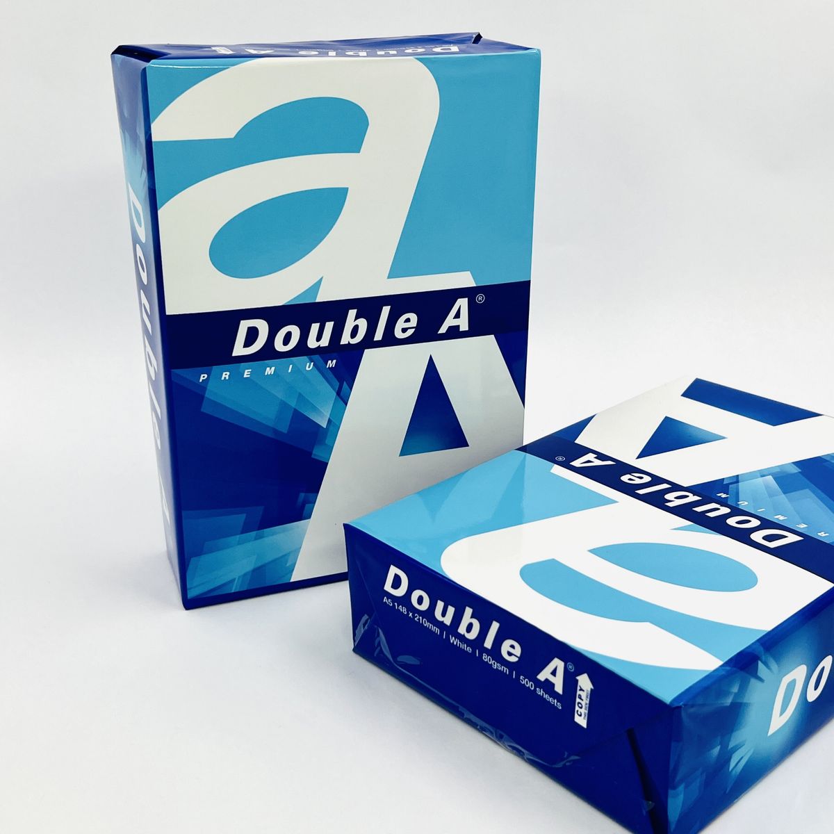 Double A | 【箱裝】80克 *A5* 白影印紙 DOUBLE A (5,000張) 10包 (A5 尺寸: 148mm x ...