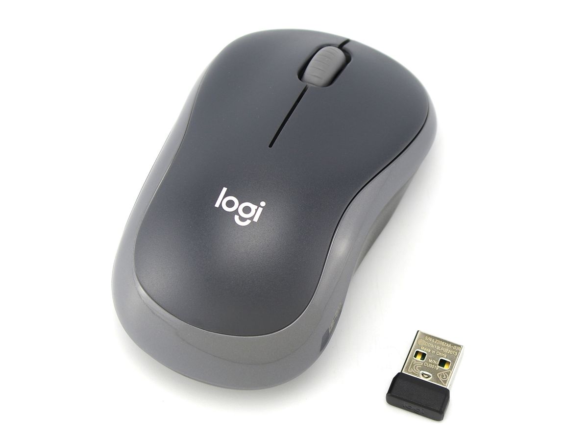 Logitech | (灰色)(910-002252) M185 電腦無線滑鼠 USB接口 Wireless Mouse (平行進口 ...