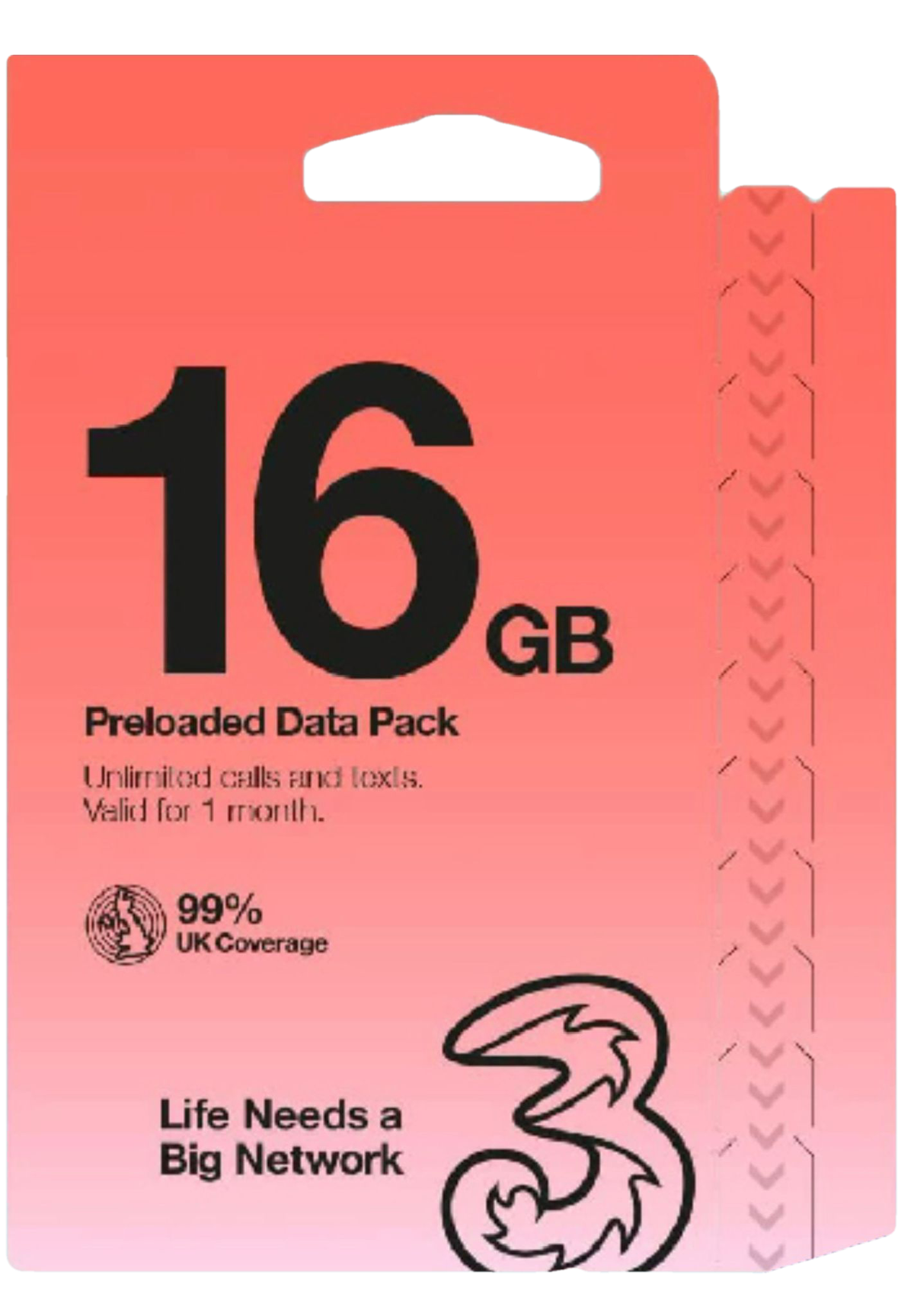 3 (UK) | 3UK【16GB】英國及歐洲70+國家地區 5G/4G/3G上網卡數據卡Sim卡[H20] | HKTVmall 香港最大網購平台