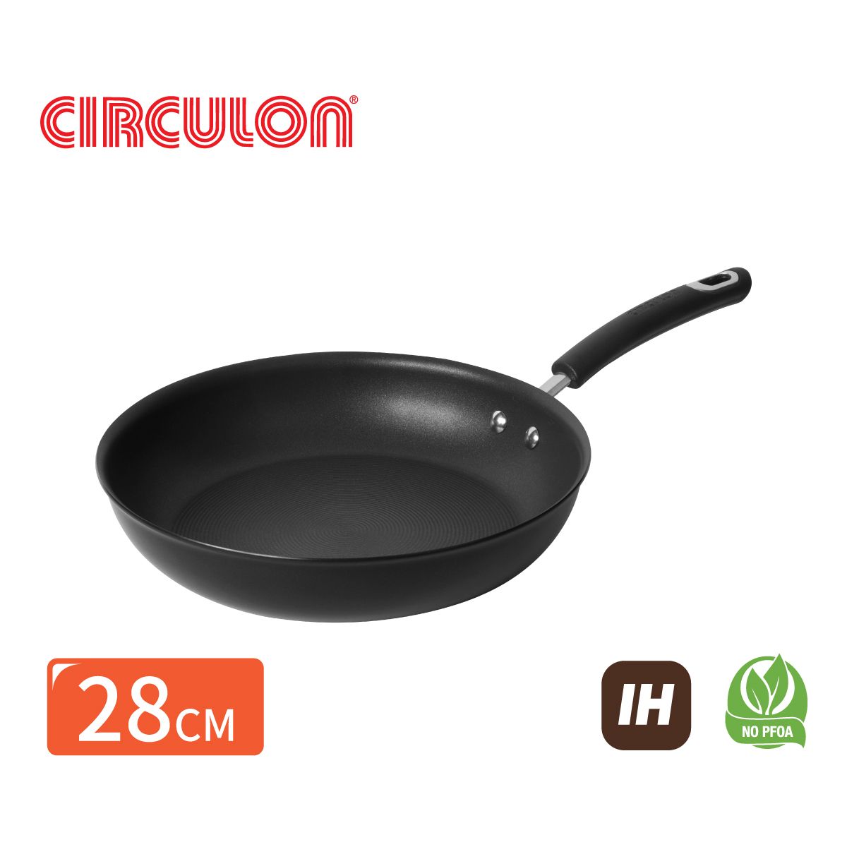 美亞 | (電磁爐適用) 不黏煎鍋 28.5CM-CIRCULON TOTAL (#88072-TE07) | HKTVmall 香港最大網購平台