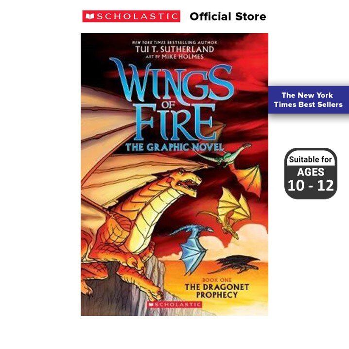 SCHOLASTIC | 火翼飛龍 WFG-WINGS OF FIRE GRAPHIC NOVEL #1 THE DRAGONET ...