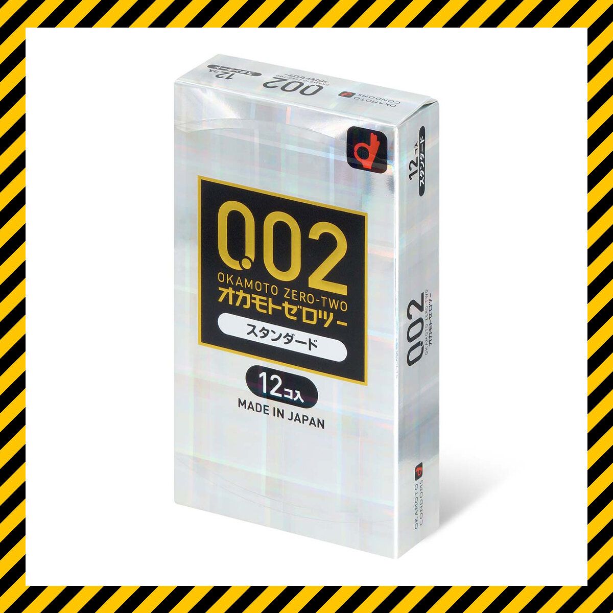 Okamoto | 岡本 薄度均一 0.02 (日本版) 12 片裝 002 PU 安全套/避孕套/保險套/CONDOM [平行進口] | HKTVmall 香港最大網購平台