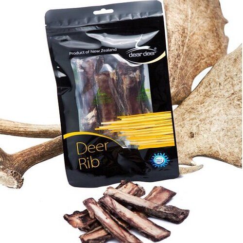 dear deer | Dried Deer Rib 脫水鹿肋骨狗小食 100g (新包裝) | HKTVmall 香港最大網購平台