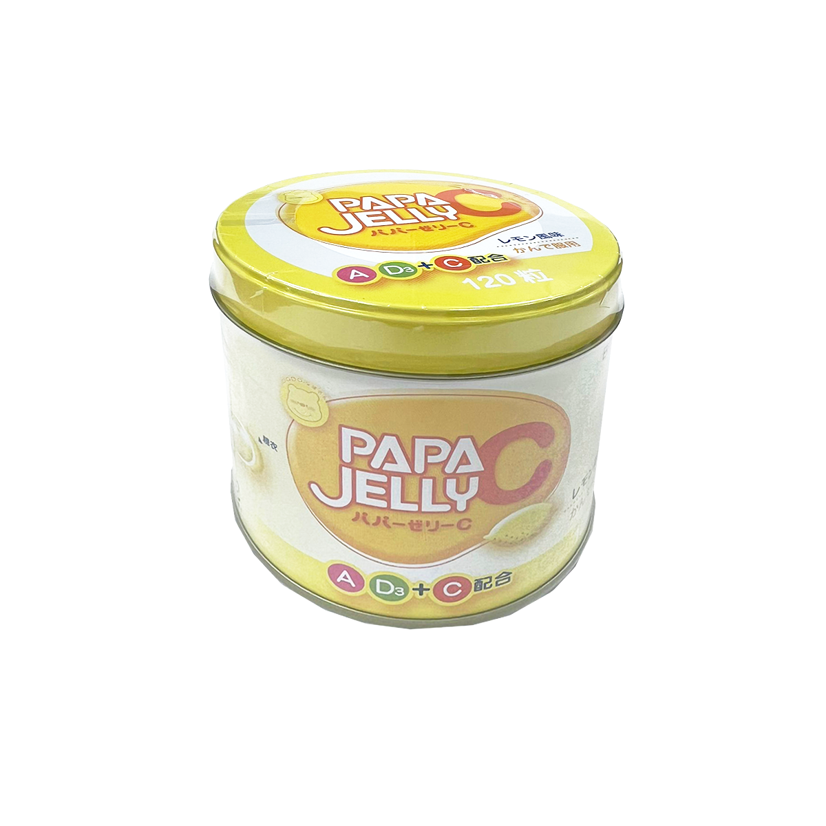 大木製藥 | (PAPA JELLY C) A + D3 + C肝油丸（檸檬味）120 粒 | HKTVmall 香港最大網購平台
