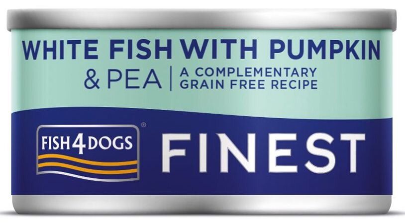 FISH4DOGS | 深海魚,南瓜,碗豆 狗罐頭 (85g) 815530 最佳食用日期:3/2025 | HKTVmall 香港最大網購平台