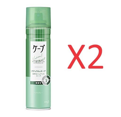 KAO 花王 | KAO - 花王Cape 清新自然蓬鬆定型噴霧髮膠180g X2 微香綠 (平行進口）373724 2C5-6 ...