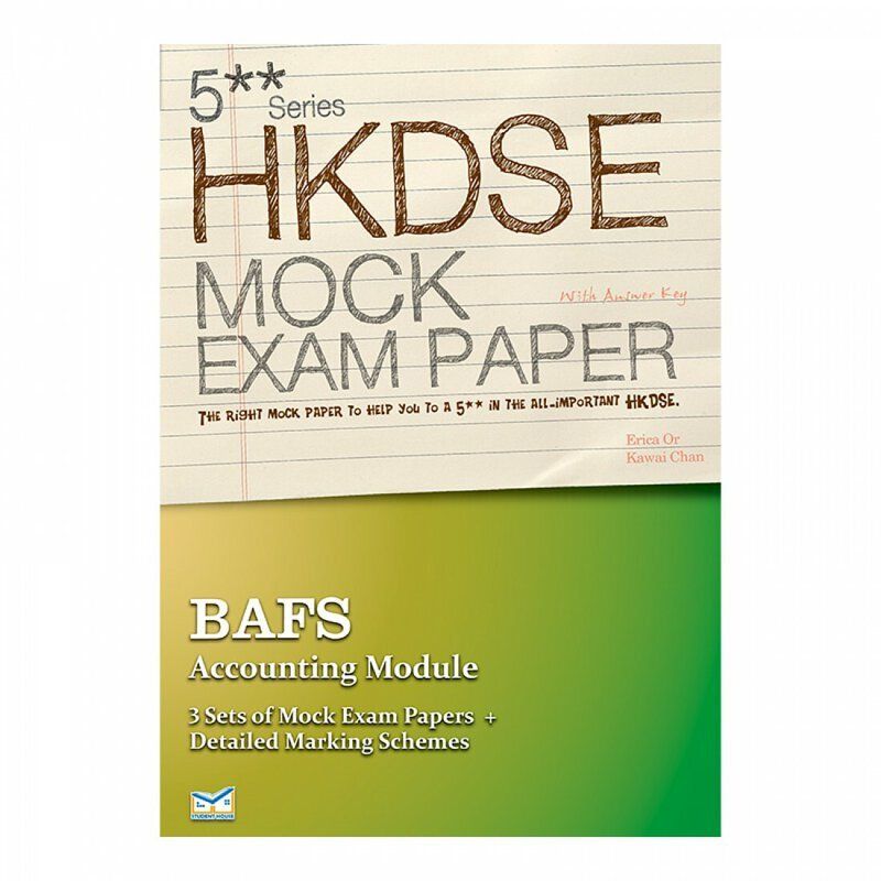 Student House | 5** DSE Mock Paper BAFS (Accounting Module) | HKTVmall ...