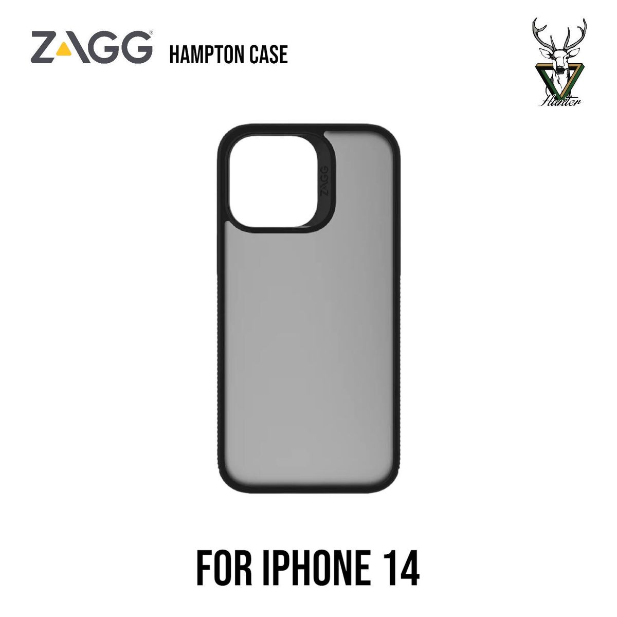 ZAGG | Hampton Case For iPhone 14手機殼 - 黑色 | 顏色 : 黑色/黑色 | HKTVmall 香港最大網購平台