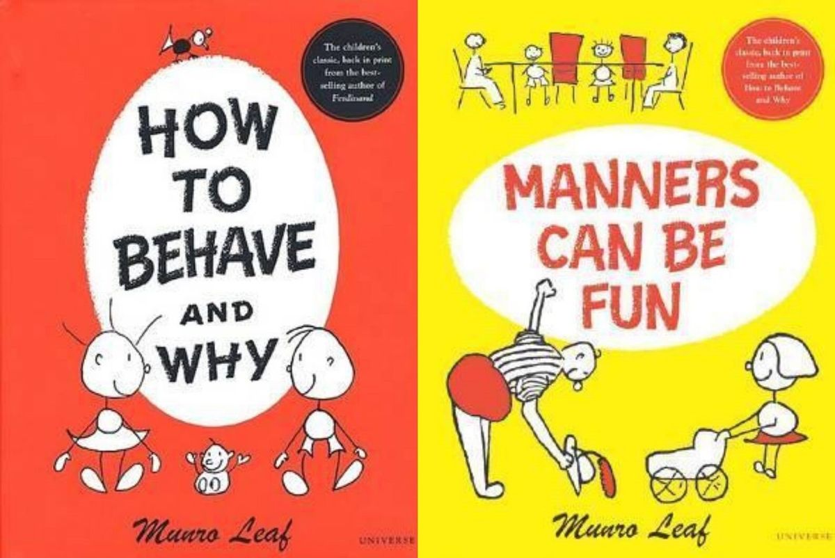 UNIVERSE | Manners Can Be Fun / How to Behave and Why (2 Books Set ...