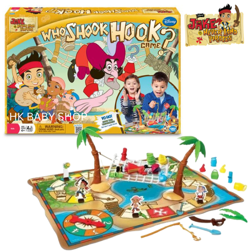 Disney | 【兒童桌遊】小飛俠系列【Jake & the Never Land Pirates】Who Shook Hook Game ...