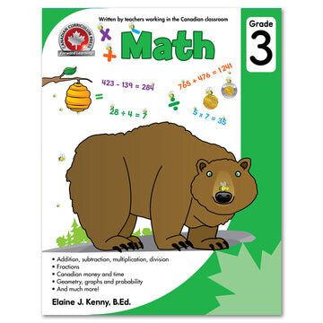 CANADIAN CURRICULUM PRESS | Math Workbook (Grade 3) | HKTVmall 香港最大網購平台