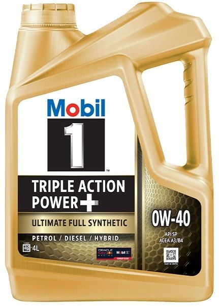 Mobil 1 | 美孚1號 0W40 TRIPLE ACTION POWER+全合成機油/偈油(MB10104) | HKTVmall 香港 ...