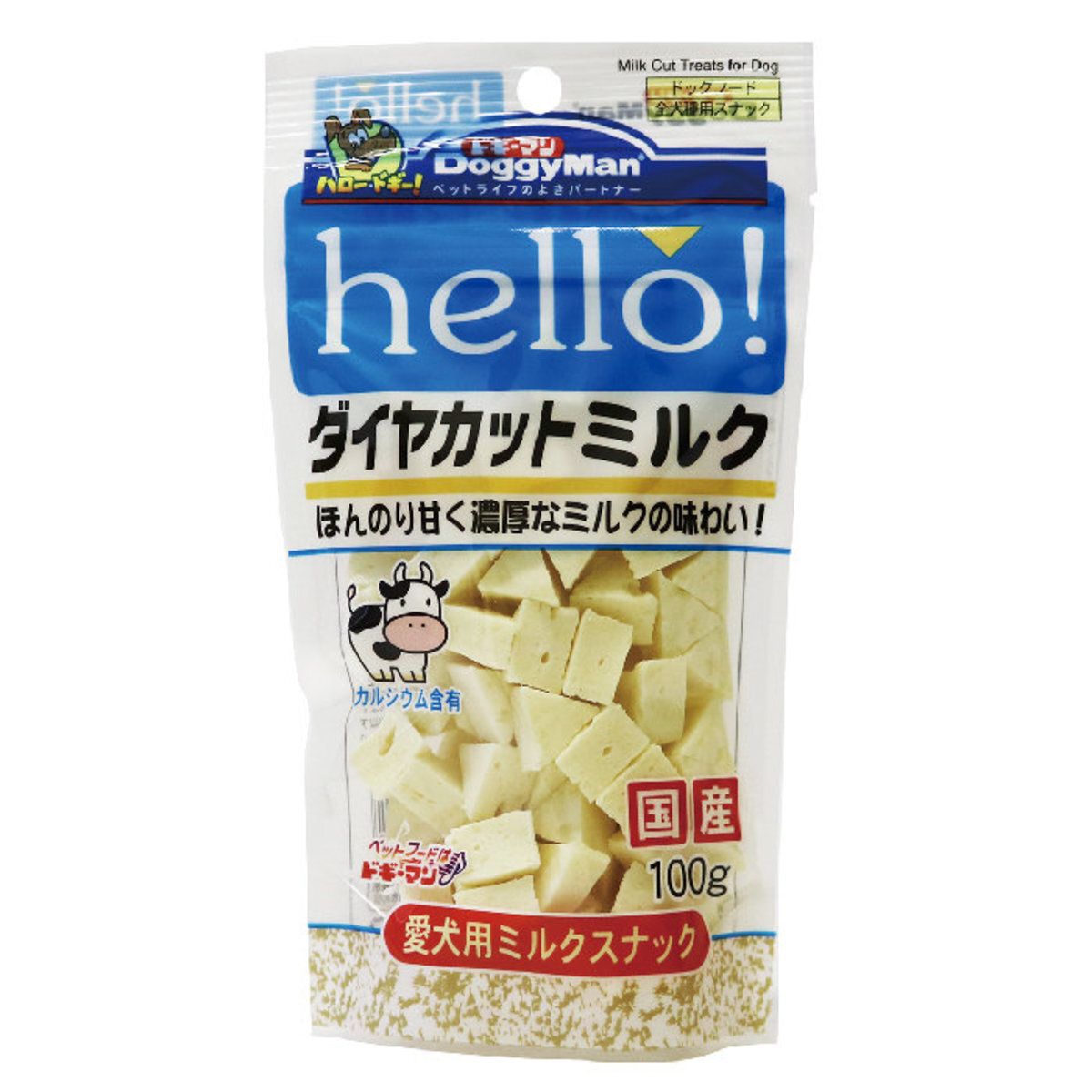 DoggyMan | Hello! Extra-thick milk granule dog snacks 100g | HKTVmall ...
