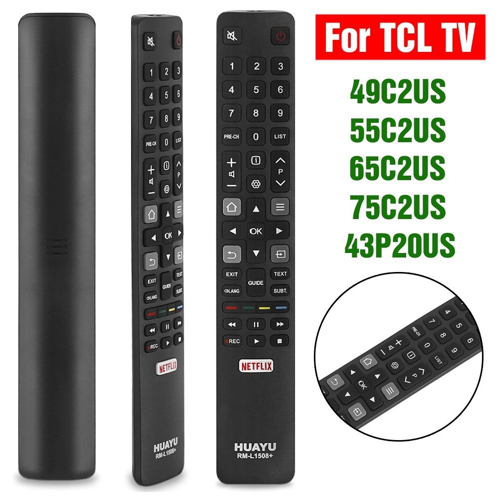 屯團百貨 | 適用於 TCL電視 電視遙控器 49C2US 55C2US 65C2US 75C2US 43P20US | HKTVmall ...