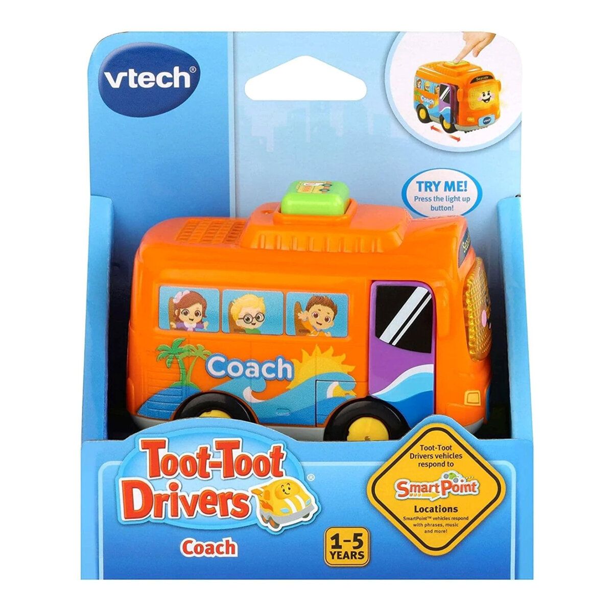 VTech | 互動學習車系列 - 大長途巴士 [香港行貨] (67034) | HKTVmall 香港最大網購平台