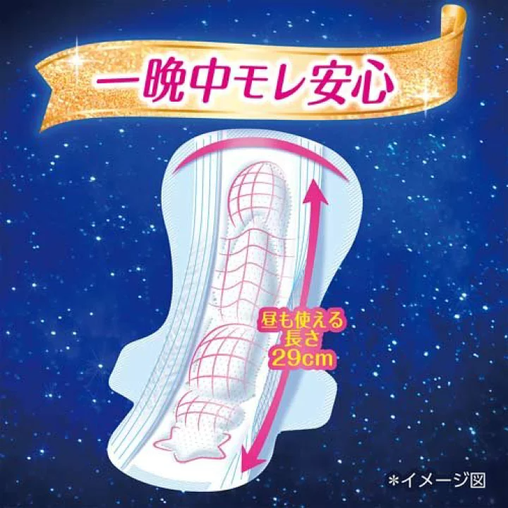 unicharm | *(36cm/14片)超熟睡防漏衛生巾衛生棉(4903111359660)[平行進口] | HKTVmall 香港最大網購平台